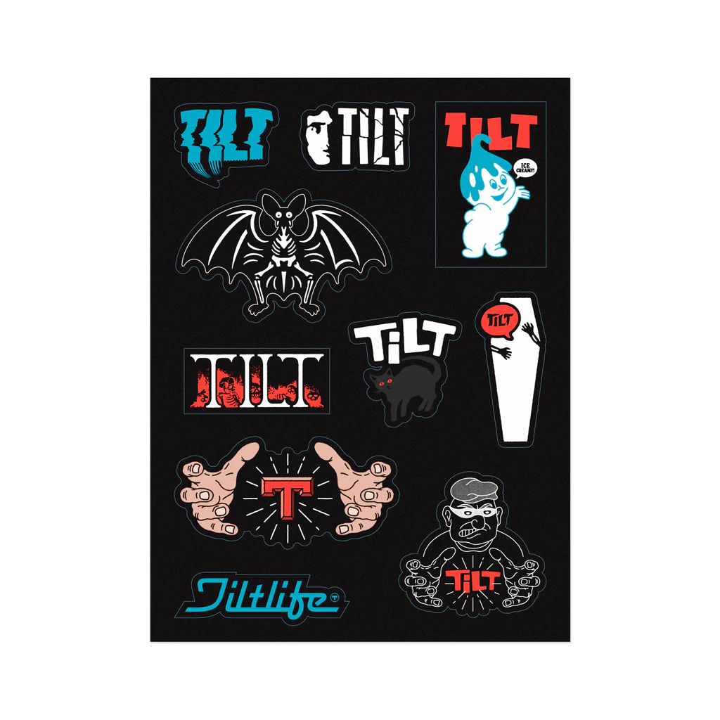 TiLT Sticker Sheet - WIELD BMX
