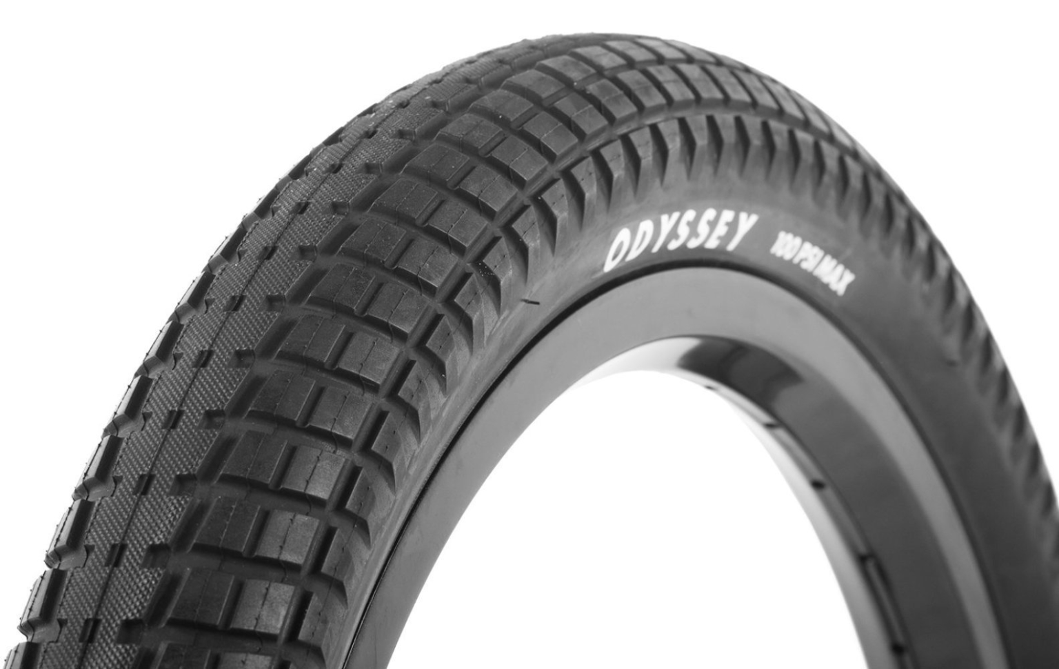 Odyssey Aitken Tire (Dual-Ply, Black, 2.45″) - WIELD BMX