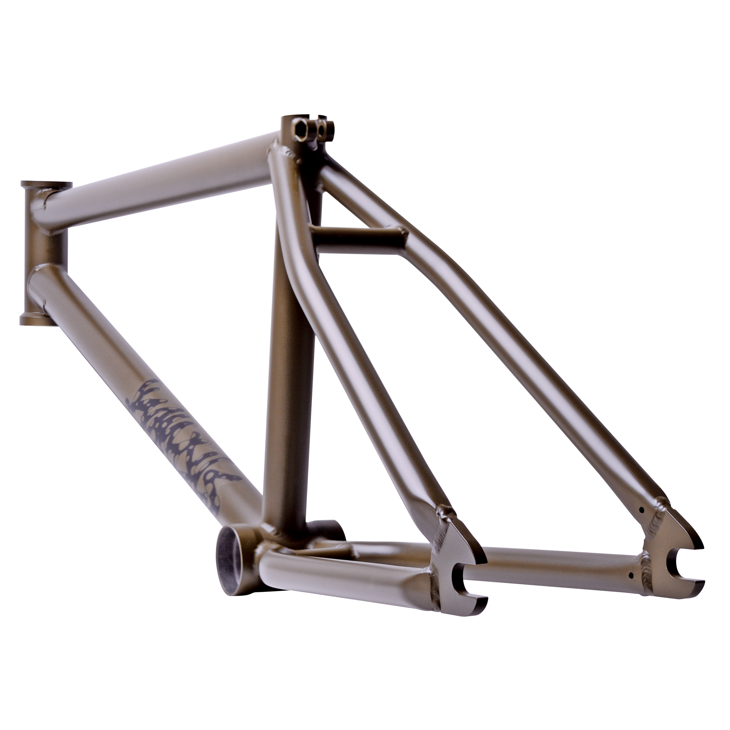 Stranger Honest Frame (Pulled Hemp [Matte PMS 448], 21.69″TT) - WIELD BMX